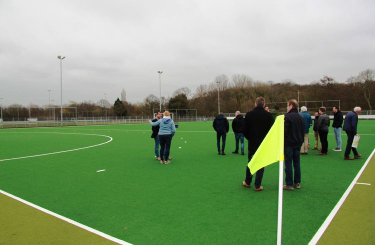 Antea Sport legt bijzonder hockeyveld aan in Den Haag