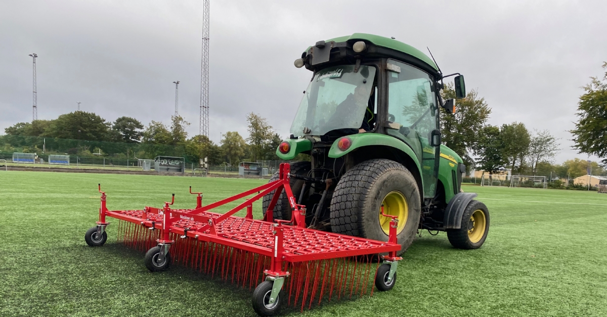 SPIN Turf Machinery vertegenwoordigt merk Graden