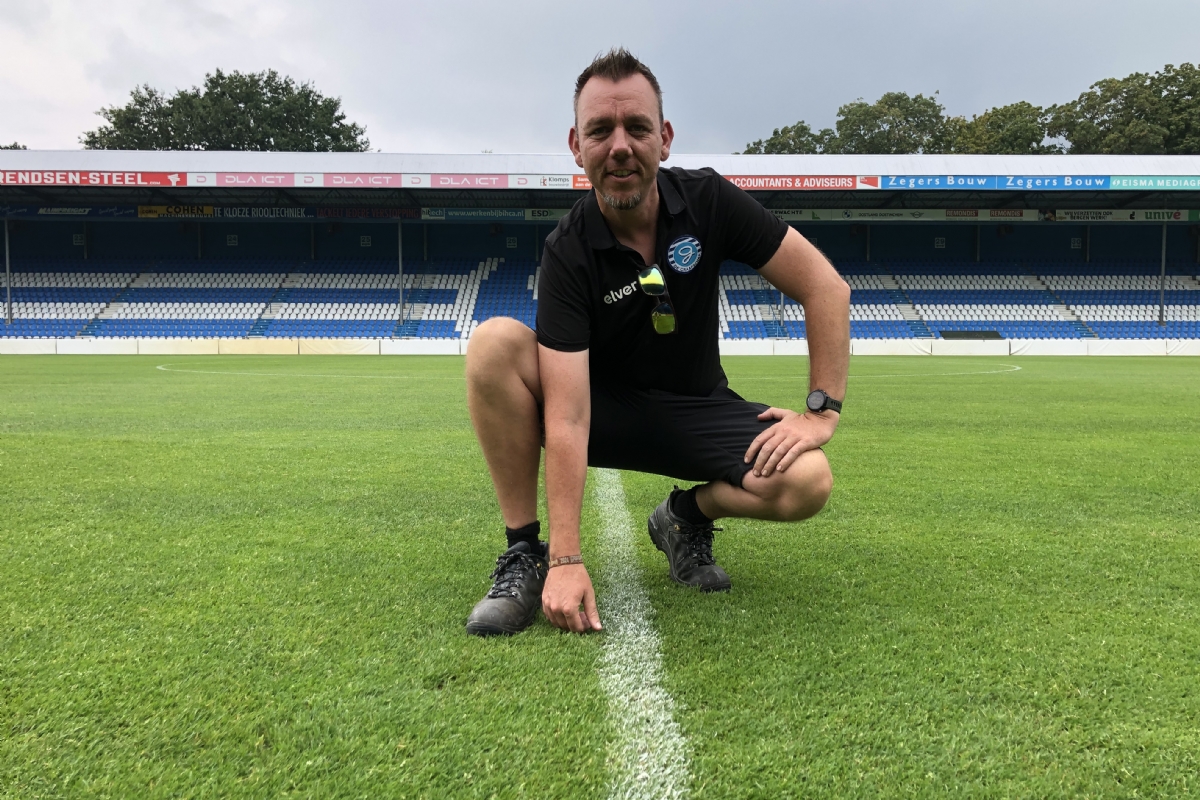 Jeroen Gerritsen moet aandacht goed verdelen bij De Graafschap