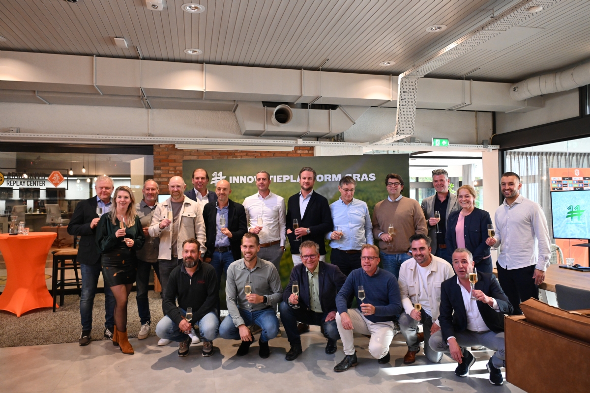 Eerste acht partners van het Innovatieplatform Gras van de KNVB voorgesteld
